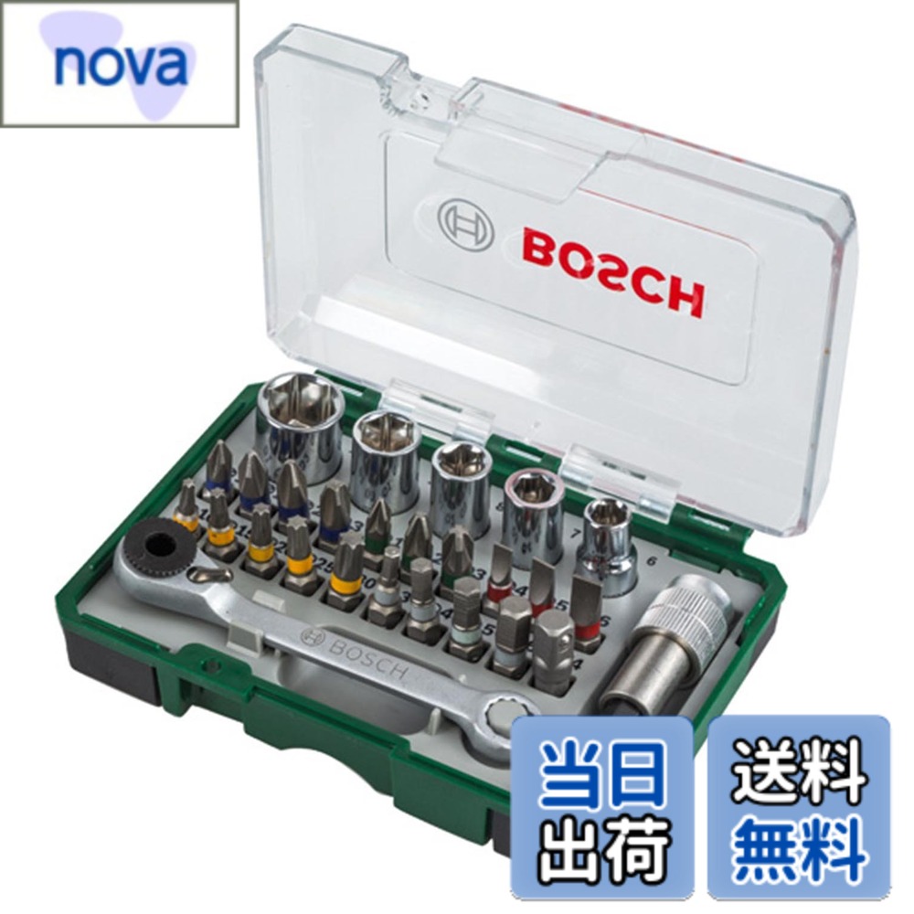 商品情報 商品の説明 ●ブランド名:ボッシュ ●品目:マルチドライバー&amp;ソケットセット ●セット内容:フィリップス+No1,2,3 ・ポジドライブNo1,2,3 ・マイナスNo4,5,6 ・トルクス10,15,20,25,30・六角...