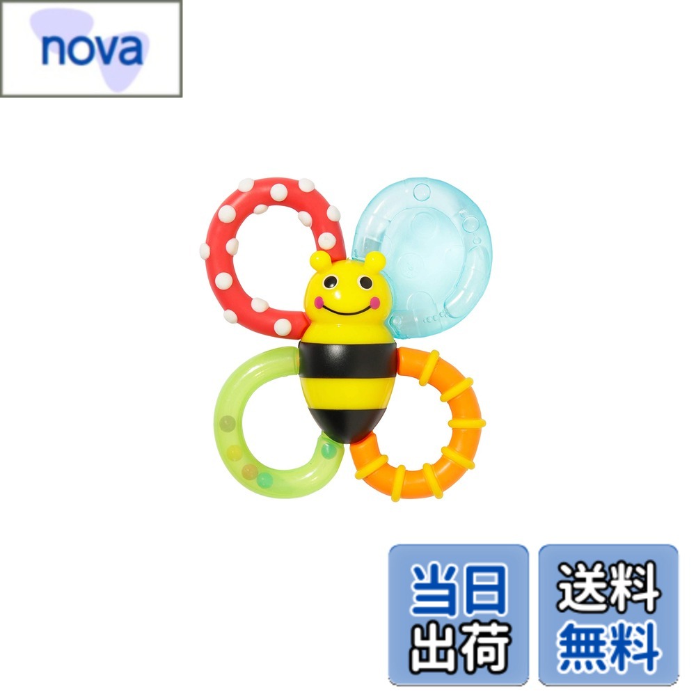 商品情報 商品の説明 商品紹介 ーーーーーーーーーーーーーーーーーーーーー 感触や色の異なる4枚の羽が楽しいみつばちラトル♪ 低月齢の赤ちゃんにも持ちやすく、歯のむずむずをやわらげるクールティーザー付き。 おすすめポイント ●冷蔵庫に入れる...