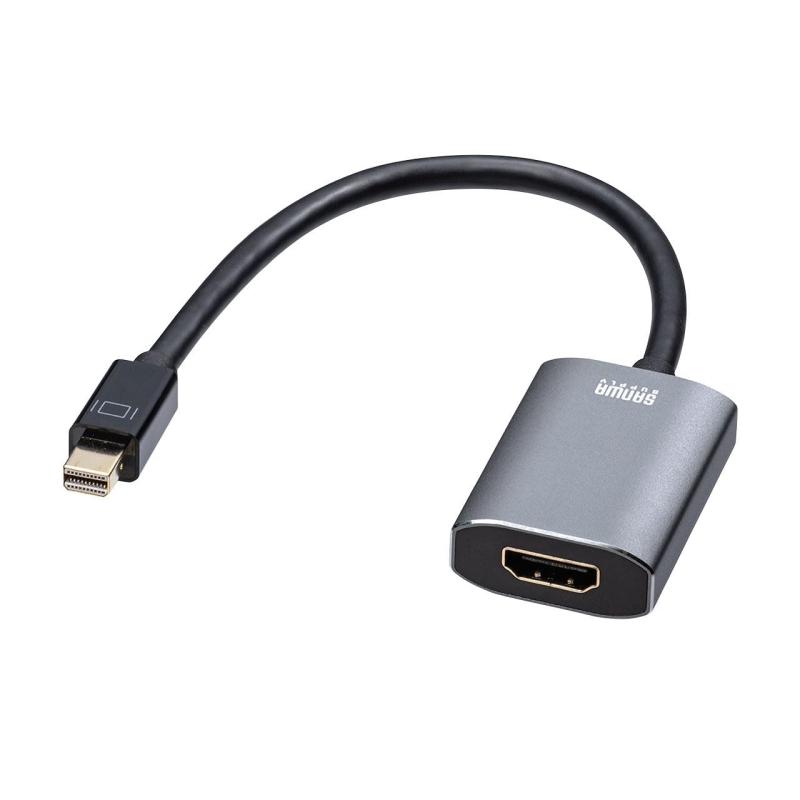 サンワサプライ ミニDisplayPort-HDMI 変換アダプタ HDR対応 15cm AD-MDPHDR01ミニDisplayPortを搭載したパソコンをHDMIポートを持つディスプレイ・テレビ・プロジェクターなどに接続するときに使用す...