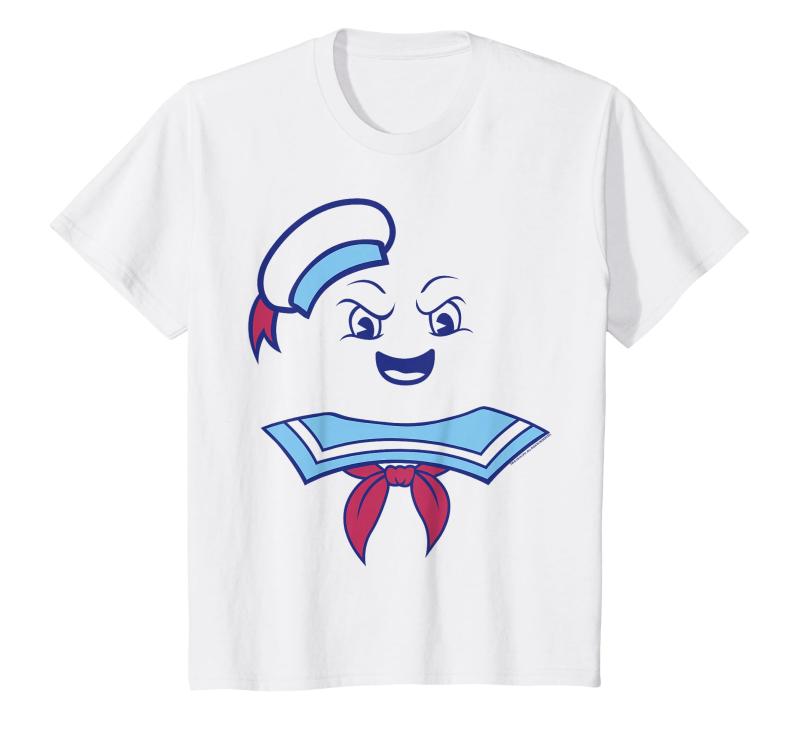 Ghostbusters Puft Face Costume TシャツOfficially Licensed Ghostbusters Apparel18SYGH00006A-001