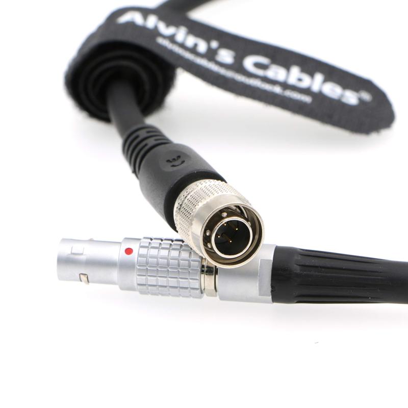 Alvin's Cables 2 pin オス to 4 pin Hirose オス ケーブル Steadicam のパワー Teradek BoltTeradek Boltの給電。プラグA：2 pin オスコネクタ。プラグB：Hirose...