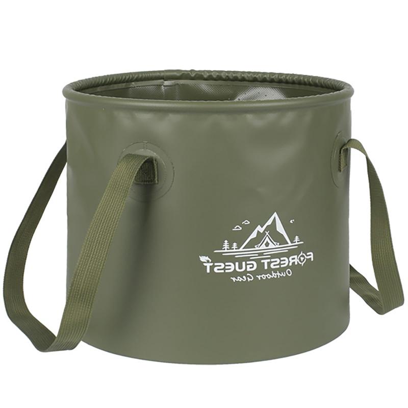 KDSSYFT 折り畳みバケツ 洗車バケツ 大容量 たためる コンパクト 釣り キャンプ用 折りたたみ式 バケツ 収納便利 軽量大容量設計：大容量で、洗車やキャンプ、釣りなどのシーンで十分に活用できるサイズ。耐久性と使いやすさ：丈夫で耐久性...