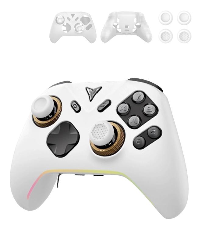 FLYDIGI Vader 5 Pro 用 ケース カバー サムキャップ付き【YANMONGI】フルカバー保護ケース シリコン製 耐衝撃 落下防止 防水 防塵 指紋防止 キズ防止 アナログスティックカバー FLYDIGI VADER 5 P...