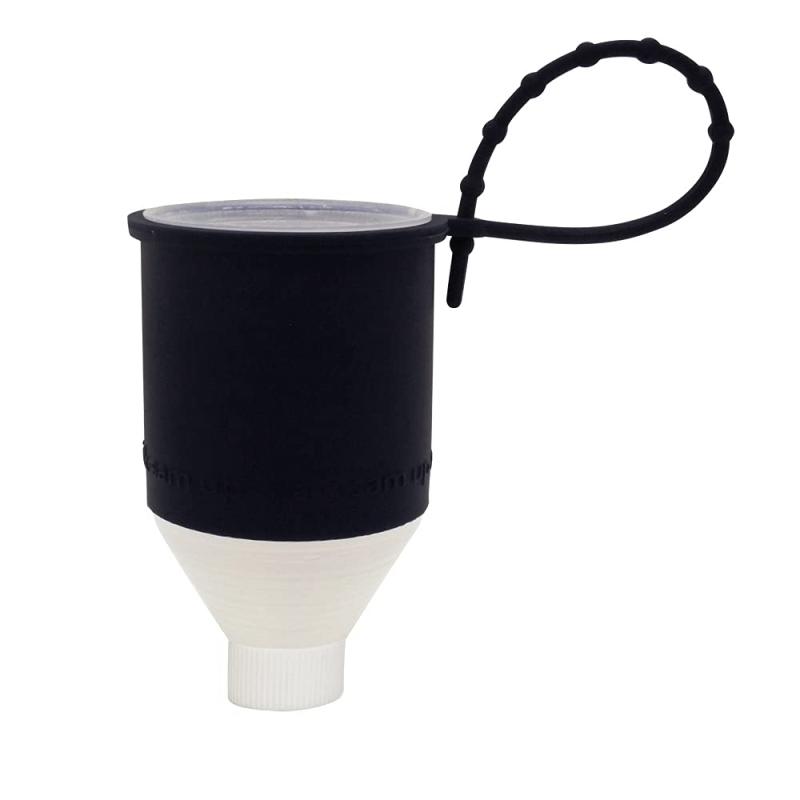 takenoco 雨傘カバー 長傘用 ブラック傘をたたむ時に手が濡れない満員電車の中でも、まわりの人に濡れた傘が当たらない座っているときも傘で足が濡れない愛車のシートが濡れない石突キャップで床がぬれない