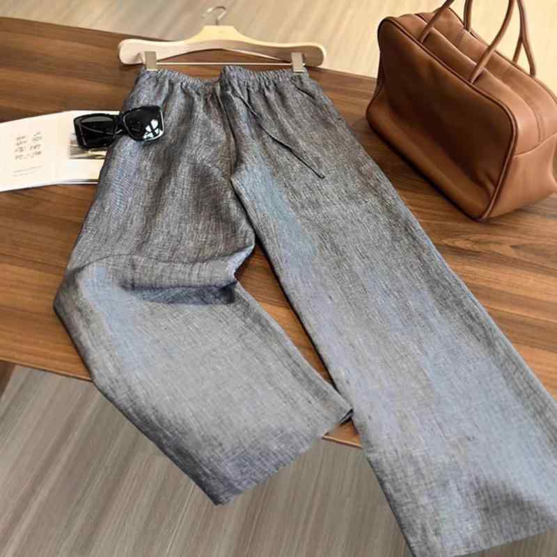 ・主な素材: 綿70-80%、ポリエステル50-70%・スタイル: 通勤・カテゴリ: 休闲裤・パンツ丈: ロング・ウエスト: ハイウエスト・厚み: 薄手・伸縮性: 微弾・流行要素: ポケット・カラー展開: グレー・サイズ展開: S,M,L,XL