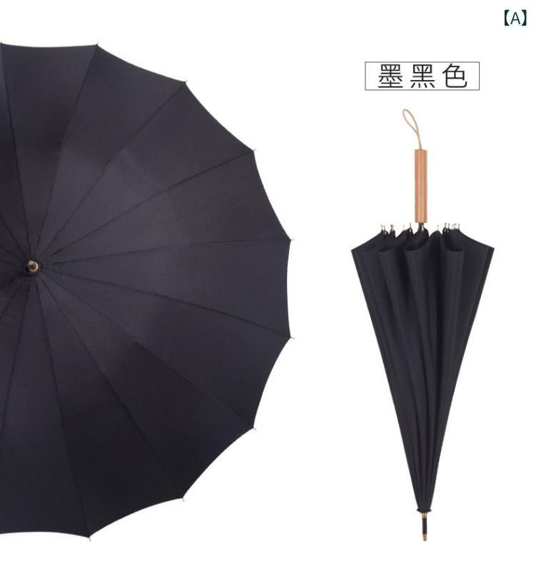 ・スタイル: 現代簡約・主な素材: ポリエステル210T・柄: 無地・柄の加工: 無・骨材: 繊維・柄材: 実木・中棒材: 鋼・形状: 直杆・骨数: 16本・開き方: 自動・閉じ方: 手動・対象: 成人・重量: 約500g・カラー展開: ブ...