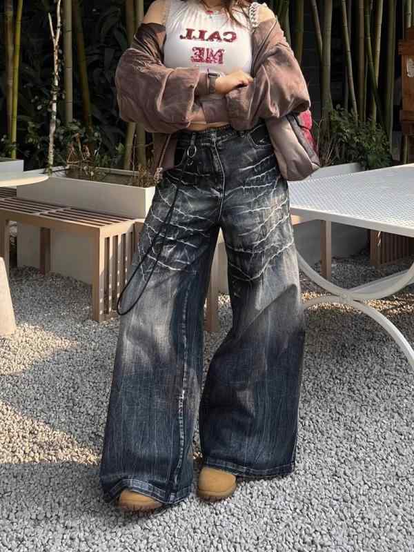 ・カテゴリ: 牛仔裤・スタイル: 街头潮人・主な素材: 綿70-80%・素材2: ポリエステル30%以下・シルエット: 直筒・パンツ丈: ロング・ウエスト: ハイウエスト・厚み: 中厚・流行要素: ポケット・カラー展開: ブルー・サイズ展開...