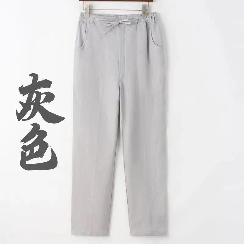 ・カテゴリ: 休闲裤・スタイル: 中国风・スタイル: 休闲・主な素材: 綿85%・素材機能: 透気・タイプ: 長筒パンツ・パンツ型: 直筒型・パンツ丈: 長丈・ウエスト: 中腰・ウエストバンド: あり・厚み: 薄手・柄: 無地・対象年齢: ...
