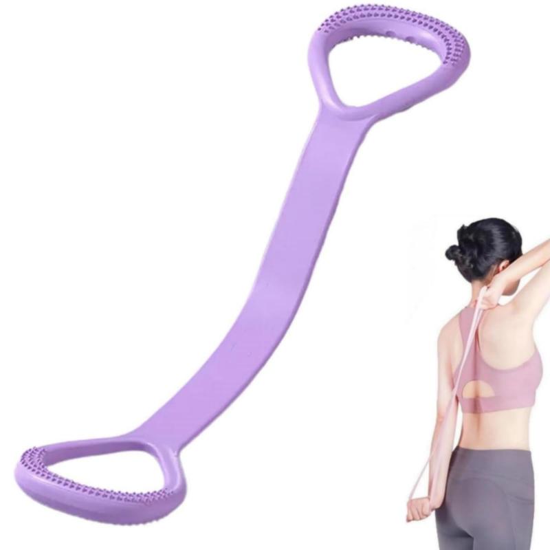 ストレッチバンド フィットネスバンド トレーニングバンド ヨガストレッチテープ 背筋 トレーニング 猫背 肩こり防止 肩甲骨 筋力 握力 強化 リハビリ1