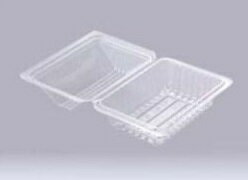 商品情報 サイズ 折フタを閉じたサイズ：127×90×30mm入り数 100枚材質 二軸挺伸ポリスチレン（OPS）耐熱温度：80℃　電子レンジ不可注意 ●揚げたてのフライなど、熱いものを入れないで下さい●電子レンジやオーブンで使用しないで下...