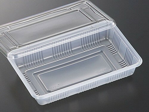 商品情報 サイズ 210×133×35mm材質 身　　HIPSフタ　OPS入り数 フタ付き100枚（防曇乗せ蓋）取り扱い・その他 ※電子レンジ不可HS-7乳白色　透明平フタ付き（100枚）のせフタ付き　使い捨て　テイクアウト　御赤飯　ライス...