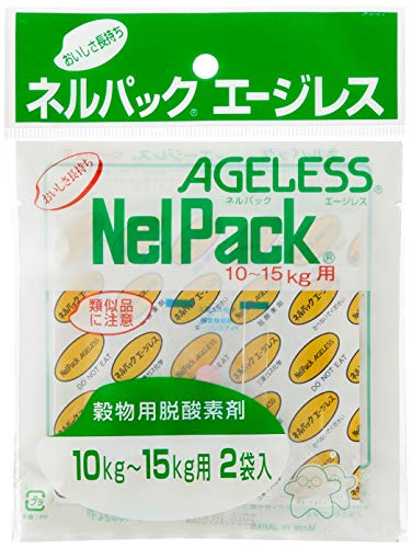 -/-/10-15kgヨウ・パッケージ個数:1・用途:穀物用鮮度保持剤(ネルパックシリーズ10kg・15kg用)・サイズ:10〜15kg用・入り数:2個入・材質(脱酸素剤 エージレスZ系):鉄粉・紙・ポリとれたての美味しさまるごとパックし、...