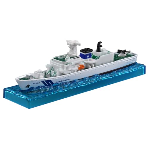 (C) TOMY・電池は使用しません。商品紹介 タカラトミー(TAKARA TOMY) トミカ ロングタイプトミカ No.140 海上保安庁 巡視船 あきつしま PLH32 ミニカー おもちゃ 3歳以上 安全警告 気を付けて