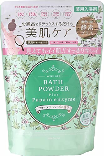 心安らぐウォータリーハーブの香りに包まれて、リラックス＆全身の肌ケア。商品紹介 ●有効成分の働きによる温浴効果で血行が促進し、コリや疲れをいやします。清浄効果を高め、肌荒れ・ニキビも防ぐ 原材料・成分 〈有効成分〉炭酸水素ナトリウム、乾燥硫...