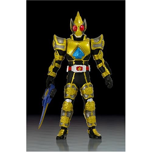 -/ワンサイズ/-仮面ライダーブレイド究極の新フォーム「キングフォーム」を全高約170ミリの彩色済みソフトビニール人形で完全再現。ラウズカード1枚付属。
