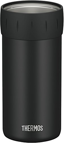 スポーツブラック/500 ml/JCB-500 BK・パッケージ個数:1・サイズ(約):幅7.5×奥行7.5×高さ15.5cm・本体重量(約):0.2kg、適応サイズ:500ml缶用・素材・材質:本体/ステンレス鋼 (アクリル樹脂塗装)、ラ...