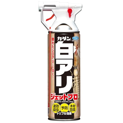 シロアリ-/450ml/450ml・パッケージ個数:1・有効成分：トラロメトリン・エムペントリン・シプロコナゾール・速効殺虫・9ヶ月効果持続・木材防腐効果商品紹介 有効成分:トラロメトリン・エムペントリン・シプロコナゾール 速効殺虫 9ヶ月...