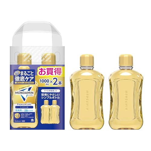黄/新)1000mL×2個/-・Size:新)1000mL×2個・パッケージ個数:1・オールインワンで口内トラブルまるごとケア。しっかり洗浄できるマウスウォッシュ(洗口液)。・長時間殺菌コート、クーリング成分配合（香料中）。オーラルケアにお...