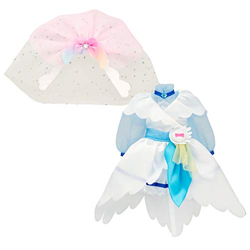 (C)ABC-A・東映アニメーション・(b)対象年齢 :(/b)3才以上HUG(はぐ)っとプリキュアから、プリキュアスタイル キュアアンジュチアフルスタイルが登場 チアフルスタイルのお着替えが楽しめるお洋服セット。 ヘアアクセサリーとワンピ...