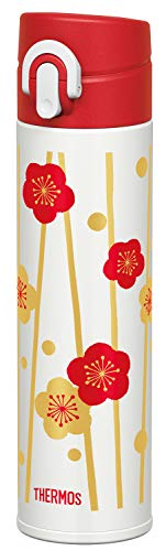 マグウメ/400 ml/JOA-402 UME・パッケージ個数:1・和の趣を感じさせる鮮やかな花柄シリーズ・サイズ(約):6×7×23cm、本体重量(約):190g・保温効力:68度以上(6時間)/保冷効力:9度以下(6時間)・生産国:日本...