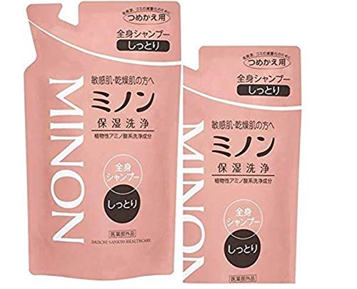 詰め替えピンク/380mL×2/-・Size:380mL×2Style:詰め替え・パッケージ個数:1・1973年、化粧品アレルギーによる肌トラブルをなくしたいという想いからミノンは誕生しました。ブランド名の由来は「3つのNon」です。Non...