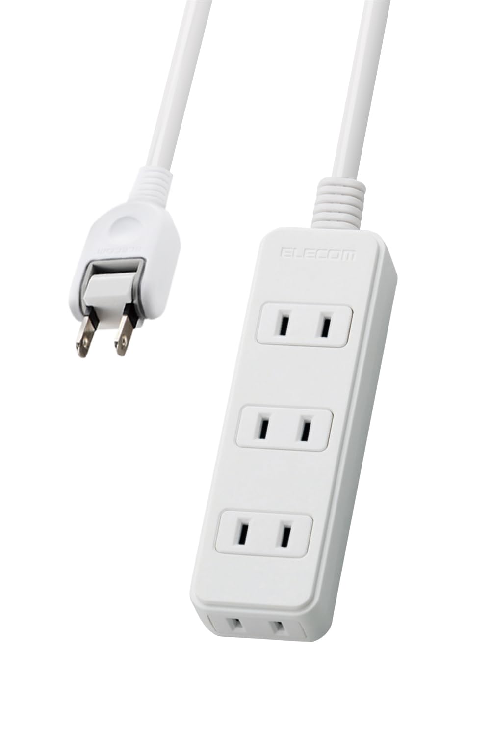 4個口4個口:1m/単品/T-TS02-2410WH・Color:4個口:1mSize:単品・パッケージ個数:1・電源タップの基本性能をしっかり搭載。180度スイングプラグを採用し、オフィスやご家庭など、さまざまなシーンで使いやすいスタンダ...