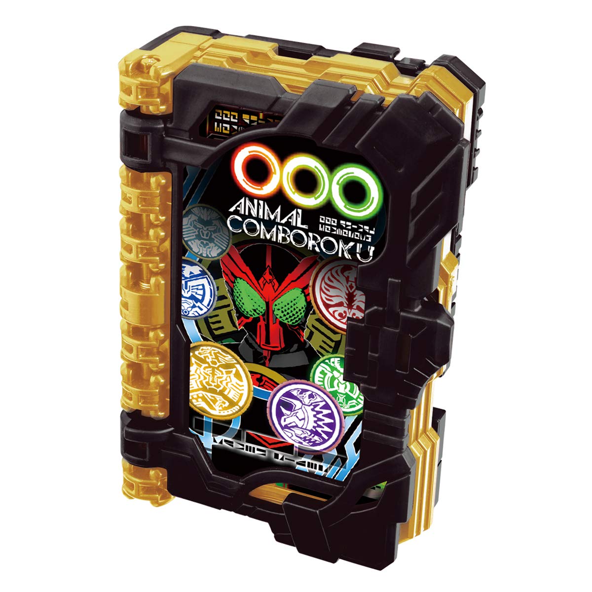 -/-/11664・パッケージ個数:1・(C)2020 石森プロ・テレビ朝日・ADK EM・東映 (C)石森プロ・東映・LR44 x 2 (付属)・セット内容:オーズアニマルコンボ録ワンダーライドブック、取扱説明書・対象年齢:3歳以上仮面ラ...