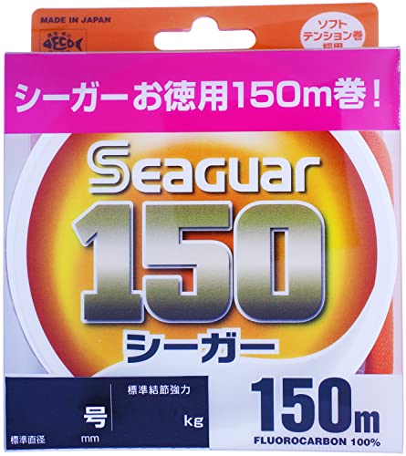150mクリア/5号/NS150・Size:5号・パッケージ個数:1・素材: フロロカーボン・号数:5号 / 全長:150m / カラー:クリア・スプールバンド高品質フロロカーボンライン「シーガ—」の大容量お徳用タイプです従来の130m巻き...