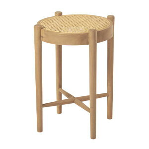 ラタン かごめ編み スツール RH-1244 ラタン素材 かごめ編みスツール かごめ編みの座面がオシャレなラタン製のスツールです。天然素材のラタンでかごめ編みを施した座面は程よくしなり、木のぬくもりに馴染みながら透け感を演出します。座面高4...