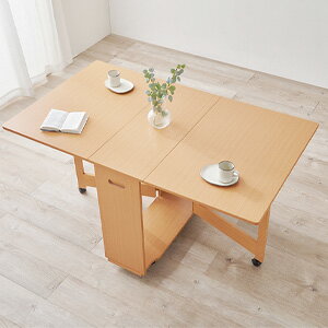 バタフライダイニングテーブル VDT-7965T バタフライ式ダイニングテーブル テーブル単品 バタフライ伸長式、天板がコンパクトに折りたためる便利な4人掛けダイニングテーブルです。キャスター付きで移動もらくらくです。人数に合わせてテーブル...