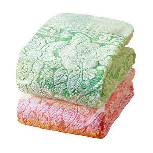 日本製 今治産ジャカード織タオルケット 2色組 日本製 今治産タオルケット ピンク・グリーン 2色組 安心と信頼の証である今治産のジャカード織タオルケット2色組です。洗い替えにもとっても便利なグリーン・ピンクの2色セットです。毎日使うものだ...