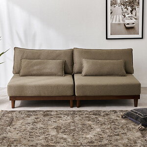 ソファ LSF-4442LS 北欧風 ソファ 幅180 LSF-4442LS ゆったりくつろげる、天然木の風合いが優しい3人掛けソファです。空間を遮らず開放感のある低重心設計。お子様やペットも上り下りしやすい高さで、家族みんなでゆったりと過...