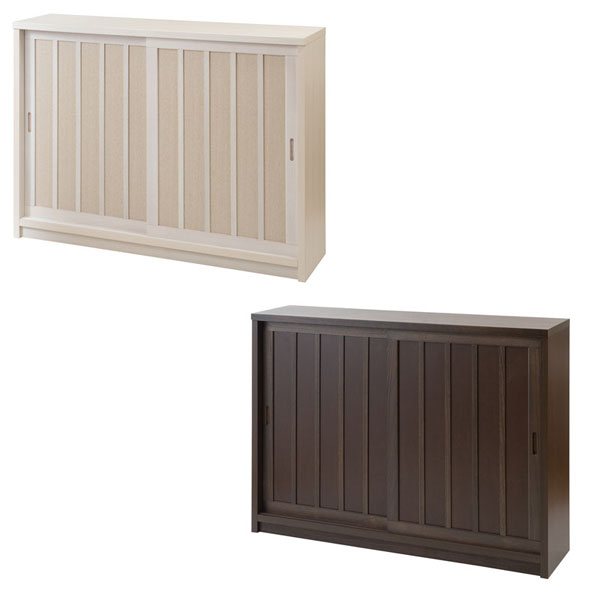 [tatis 和モダンカウンター下シリーズ] 幅40チェスト 幅90板引戸 幅120板引戸 幅90ガラス引戸 幅120ガラス引戸 &nbsp; tatis 和モダンカウンター下 幅120板引戸 長く使える品質と高級感漂うデザインの【Tati...