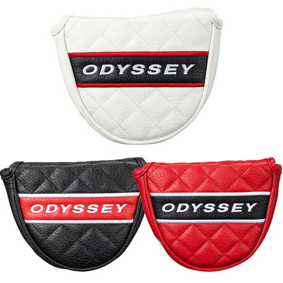 　Odyssey Authentic Mallet Putter Cover 26 JM オーセンティックな雰囲気に、上品なキルティングを施したパターカバー。 開閉部分にはマグネット式を採用しており、ワンタッチでスムーズに着脱が可能です。引...