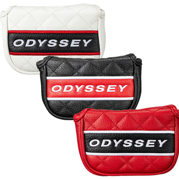 　Odyssey Authentic Mallet Small Putter Cover 26 JM オーセンティックな雰囲気に、上品なキルティングを施したパターカバー。 開閉部分にはマグネット式を採用しており、ワンタッチでスムーズに着脱が...