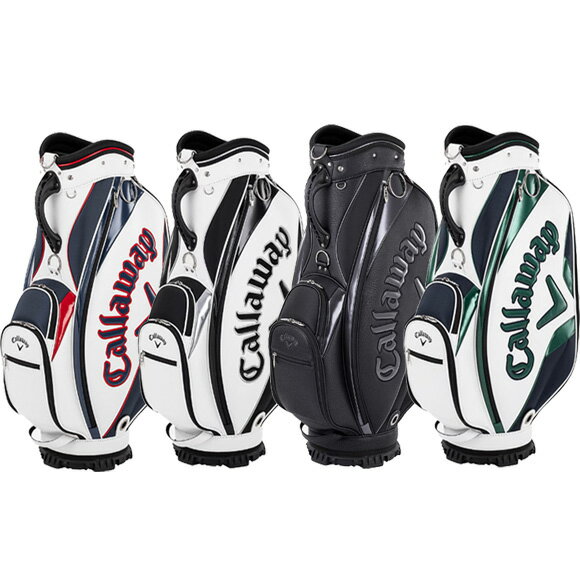 　Callaway Exia 25 JM オーセンティックでシンプルなデザイン。 Callawayロゴを大きく配置したボリュームあるバッグ。 サイズ： 9.5型/47インチ対応/4.2kg 素材： 合成皮革/ポリエステル ＊ネームタグは付属...