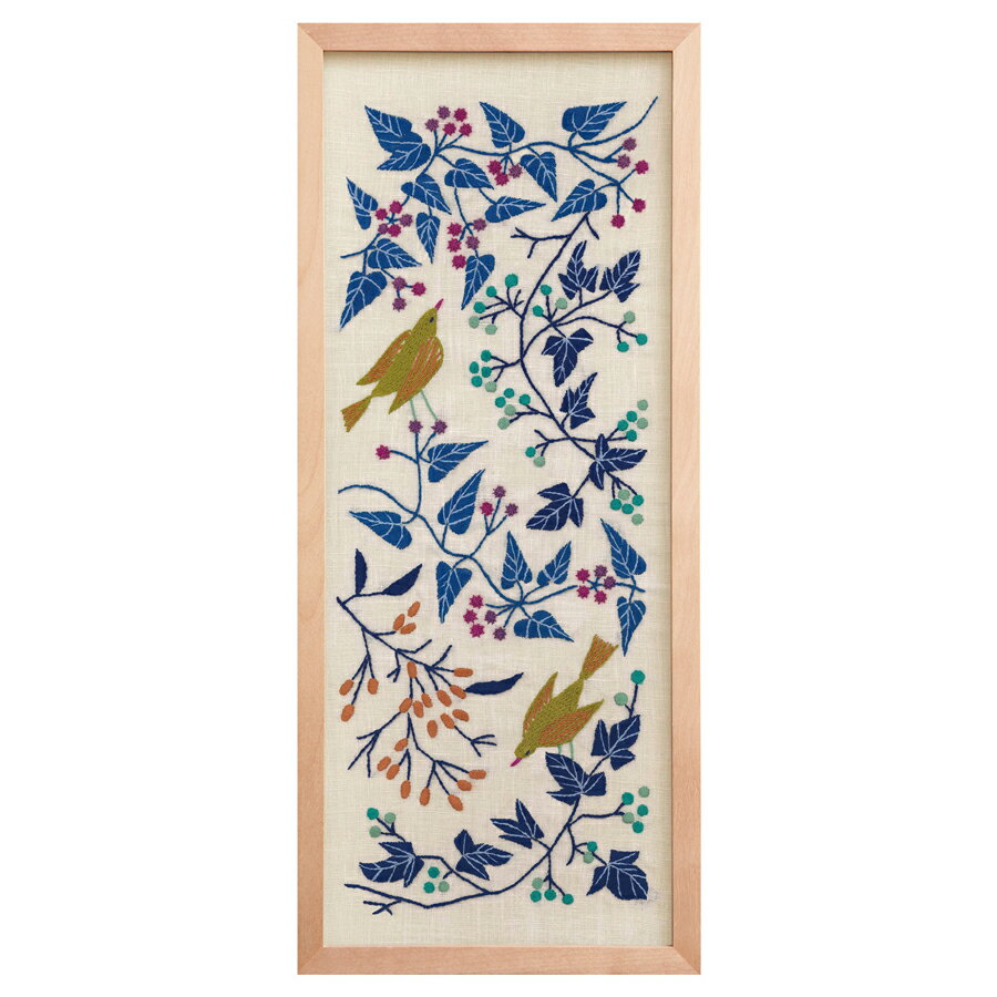 【商品画像について】お使いのモニタや環境により、実物と色が違って見えることがあります。ご了承ください。刺しゅうキット マカベアリス 実りの喜び刺繍ファンに贈る圧倒的な差しごたえ仕様■額外径：約43×18.5cm、額内径：約40×15.5cm...