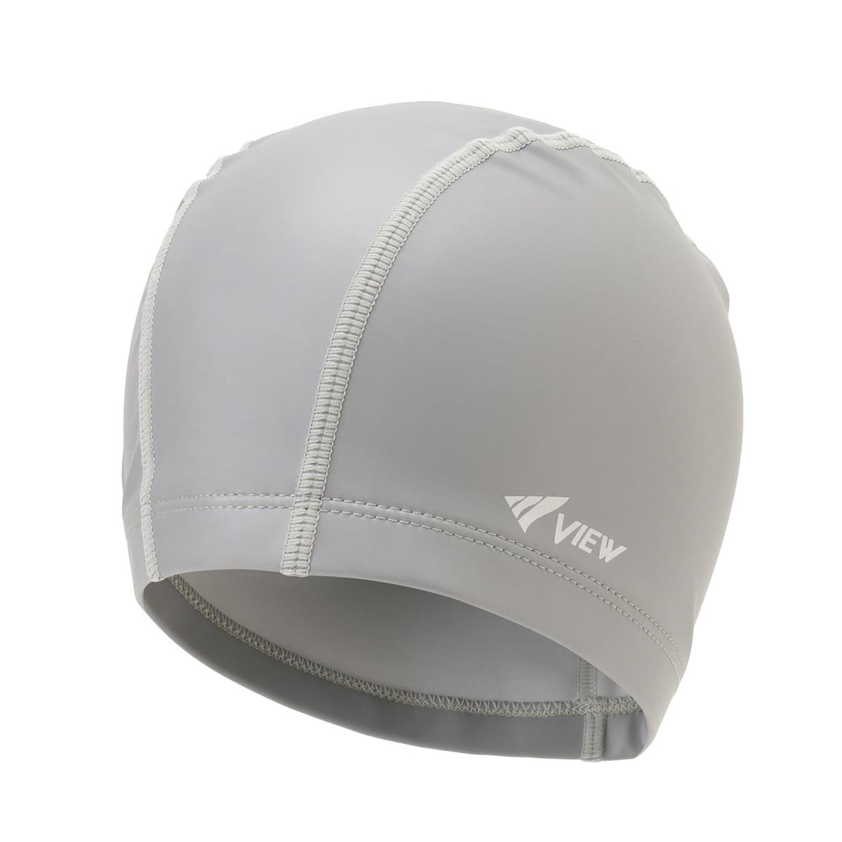 カラー：シルバー◆商品名：ビュー(VIEW) シリコーンコーティングキャップ 女性用 シルバー フリー V146カ ラー:シルバーサイズ:フリ ーレディース水を通しにくいシリ コーンコーティング髪を塩素から守ります
