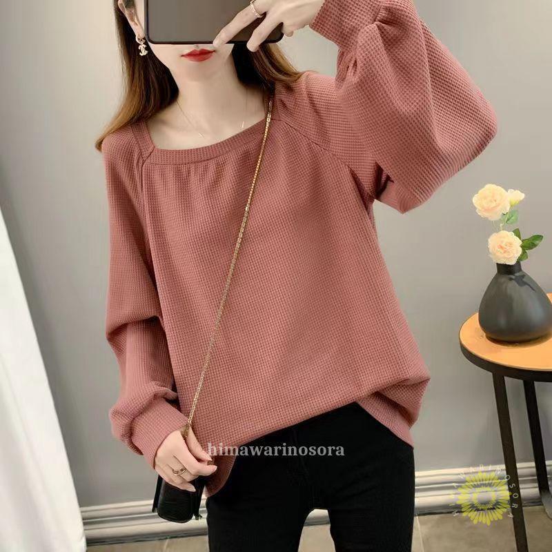 カットソー 長袖 Tシャツ レディース トップス tシャツ オシャレ 春 夏 体型カバー ゆったり おしゃれ シンプル 20代 30代 可愛い キレイめカジュアル 通勤 通学 大人可愛い 上品 エレガント 好印象 華やか シンプル オフィス...