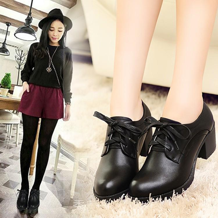 商品規格【品名】：レディース革靴【素材】: PU【スタイル】：ファッション　カジュアル　通勤【カラー】：ブラック【サイズ】：35-40【季節】：オールシーズンaozorashoten0330のキーワード：パンプス　レディース革靴　美脚　レデ...