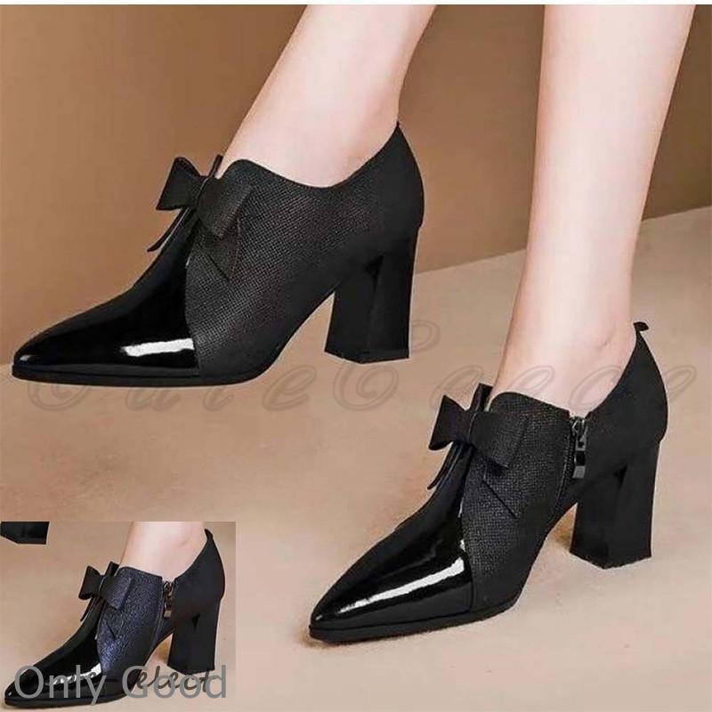 商品詳細　※記載のないアクセサリー、小物等は付属しません　■カラー:ブラック ブルー■サイズ（mm）:220 225 230 235 240 245 250 255 260■ヒール高さ：7.5cm■素材:PUなど※備考●実寸はメジャー採寸の...