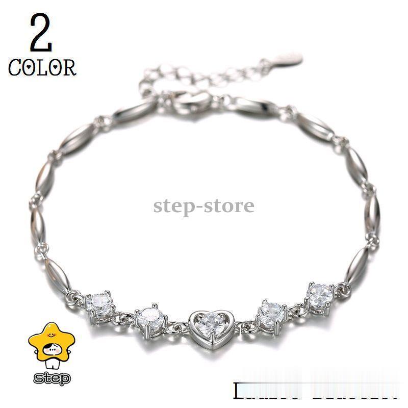 アジャスターでサイズ調節可能◎小さなハートが可愛いレディース用ブレスレットです。【サイズについて】画像をご参照下さい。【素材について】合金