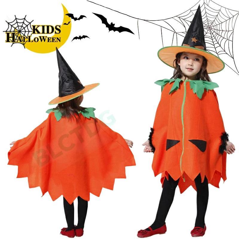 【商品名】ハロウィン 衣装　女の子　カボチャ マント 仮装 コスチューム ハロウィーン コスチューム 　ダンス衣装 キッズ コスチューム ハロウィン 衣装 コスプレ 仮装★商品の色は、撮影時の光や、お客様のモニターの色具合などにより、実際の...