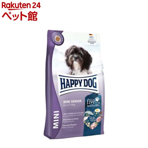 お店TOP＞犬用品＞ドッグフード(ドライフード)＞高齢犬用ドライフード＞その他ブランド＞ハッピードッグ ミニ フィット＆バイタル 小型犬 ミニ シニア (4kg)【ハッピードッグ ミニ フィット＆バイタル 小型犬 ミニ シニアの商品詳細】●...