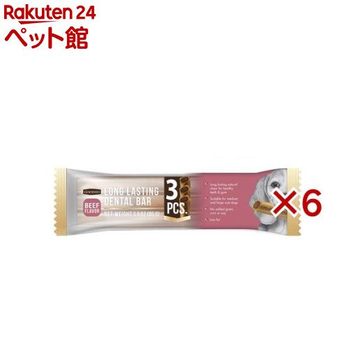 お店TOP＞犬用品＞犬のおやつ・サプリメント＞犬のデンタルケアおやつ＞その他＞グディーズ デンタルバー mini ビーフ (3本入×6セット)【グディーズ デンタルバー mini ビーフの商品詳細】●大人気のデンタルバーの「ビーフフレーバー...