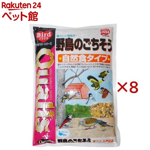 お店TOP＞小動物・鳥・は虫類・昆虫＞鳥 フード＞クオリス 野鳥のごちそう (1.3kg×8セット)【クオリス 野鳥のごちそうの商品詳細】●多くの野鳥たちが好んで食べられるように配合した野鳥専用のまきえさです。【クオリス 野鳥のごちそうの原...