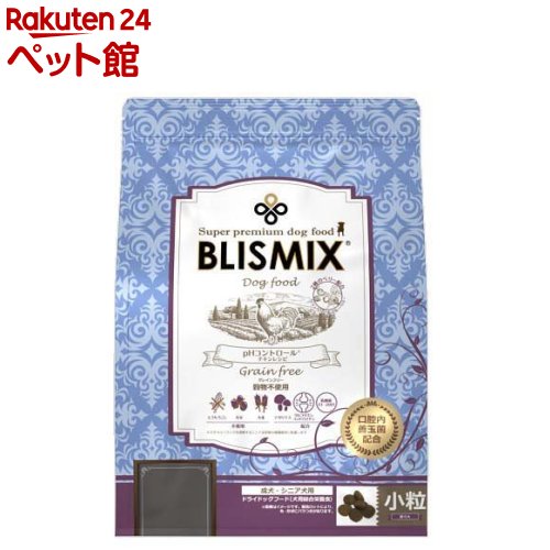 お店TOP＞犬用品＞ドッグフード(ドライフード)＞成犬用ドッグフード＞その他ブランド＞ブリスミックス ドッグ pHコントロール (1kg*4袋セット)【ブリスミックス ドッグ pHコントロールの商品詳細】●グレインフリー(穀物不使用)のチキ...