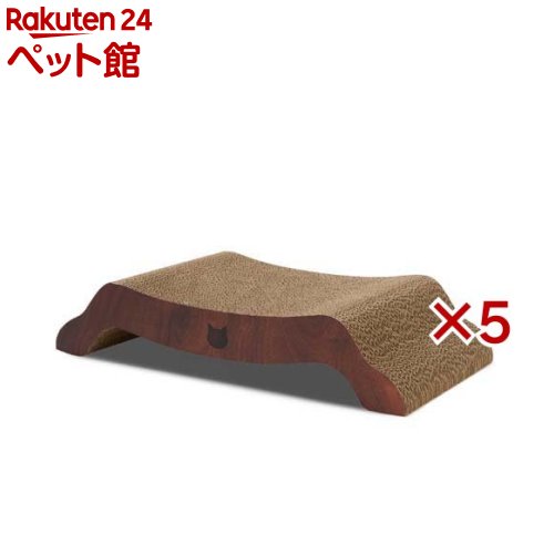 お店TOP＞ペットのサークル・雑貨など＞ペットのお散歩用品・おしゃれ＞その他＞バリバリベッド M ダークブラウン (5セット)【バリバリベッド M ダークブラウンの商品詳細】●両面使えて長持ちバリバリベッドは、両面ともダンボールになっていま...