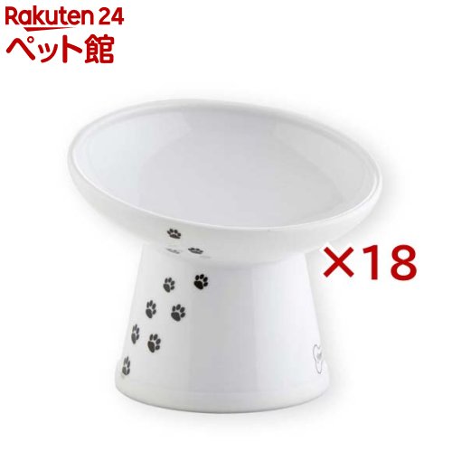 お店TOP＞ペットのサークル・雑貨など＞ペットの雑貨・ケアグッズ＞食器＞全部見る＞犬用 脚付フードボウル 斜めタイプ (18セット)【犬用 脚付フードボウル 斜めタイプの商品詳細】●猫壱の大人気ハッピーダイニングシリーズに「斜めタイプ」猫壱...