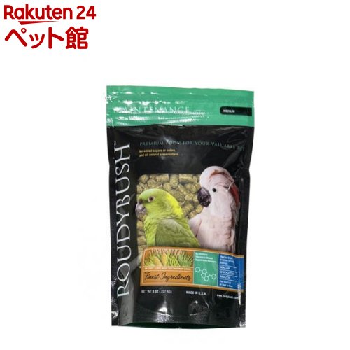 お店TOP＞小動物・鳥・は虫類・昆虫＞鳥 フード＞ラウディブッシュ デイリーメンテナンス ミディアム (227g)【ラウディブッシュ デイリーメンテナンス ミディアムの商品詳細】●高品質な食事が必要な愛鳥たちに適した総合栄養食●繁殖期以外の...